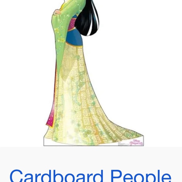 Disney | Other | Disney Princess Cardboard Cutout | Poshmark